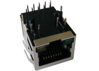 China XFGIB100JM-CLGY1-4MS Gigabit RJ45 with Magnetics XFGIB100JM-CLxu1-4MS for sale