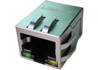 China Lan Transformer RJ45 Modular Jack , 10/100M RJ45 Jack XRJG-01J-4-D98-110 for sale