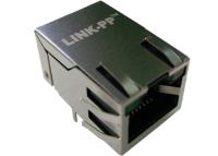 China 1-1840710-3 RJ45 Modular Jack 10Pin Shielded with Leds Rugged Tablet PC for sale