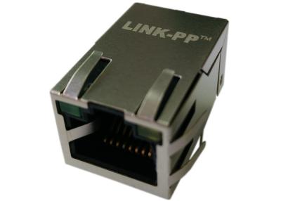 China Magnetic RJ45 Jack RTA-145AAK1A Single Port 100/1000Base-T Connectors for sale