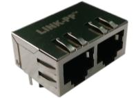 China LPJGF26856CNL Dual Rj45 MIC38810-0157W-LF3 1000Mbps Cross 7499121000 for sale