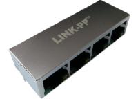 China RJGE4A5010 Lan Filter In Connectors Virtual Ethernet Switch 1000Base-T Port for sale