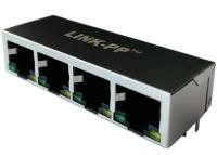 China RDB-12GFAK1A 10/100/1000BT Rj45 Giga Bit Ethernet Lan Connector for sale