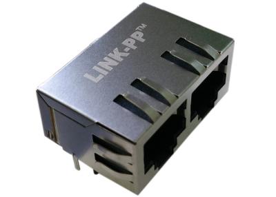 China Amphenol RJMG2B300C102ER Dual Port Rj45 Magjack integrated 100/1000Base-T for sale