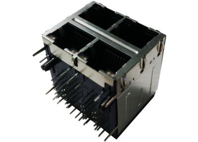 China LPJ27002-2CNL Cross 7499061000 Rj45 Female Connectors for sale
