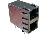 China A40-216-263-900 Stacked 2x1 Rj45 Right Angle Transformer 10/100BT With LED for sale