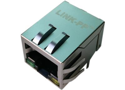 China RJ45 Modular Jack Pulse J0011D21B Single Port Connector 10/100Base-T for sale