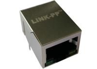 China HANRUN HR911105A Through Hole RJ45 Connector With Magnetics and LEDs for sale