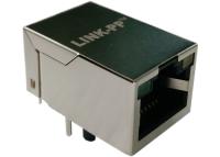 China 7499010121A Magnetic RJ45 Jack 10/100Base-TX Tab-up With LEDs for sale