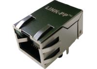China Belfuse 1 X 1 Tab-up Modular Connector RJ45 Single Port  SI-50170-F for sale