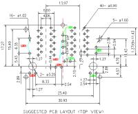 China 0879-2C2R-54 Stacked RJ45 Magjack 4Port 1000 Base-T Through Hole Angle Right for sale