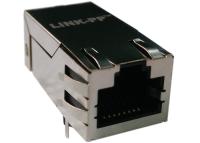 China 0816-1X1T-GH-F Ian Transformer Rj45 1000 Baset POE+ With 720mA DC IEEE803.3at for sale