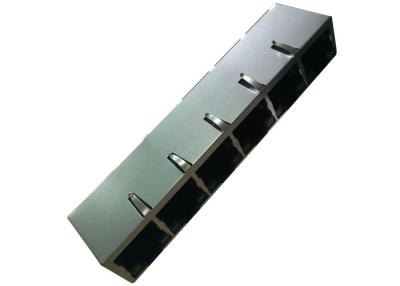 China Molex 43223-6034 Ganged Modular Jack Shielded Right Angle 1x6 Port Rj45 for sale