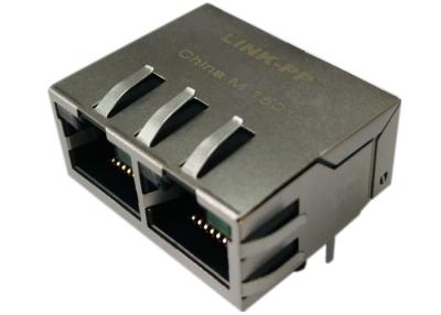 China 1X2 MAG45 5-6610163-5 Modular Jack 10/100Mbps Magnetic Circuit for sale
