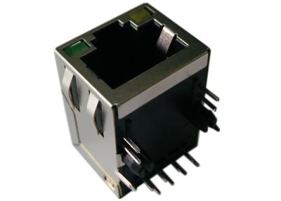 China 1X1 RJ45 Single Port 10/100 Ethernet 6605728-9 Tyco MagJack Shield for sale