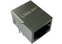 China 95540-2881 High Speed Modular jack Right Angle Shield Through-hole for sale