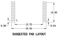 China HX1294NL , HX1294NLT Dual Port Lan Transformer 100Base-T 1:1 Turn Radio 24Pins SMD for sale