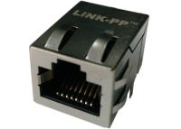 China 10/100Base-T Pulsejack JXD1-0005NL Rj45 Power Over Ethernet 350mA 57V Continuous for sale