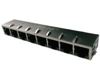 China J8064E66NL 100 Base-TX  Fast Ethernet  RJ45 1x6 Tab-down integrated magnetics for sale