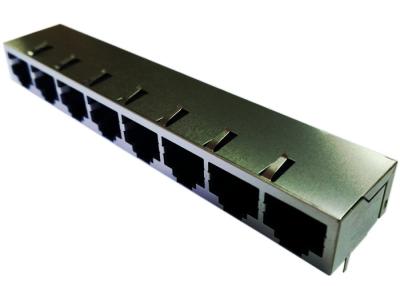 China Pulse Rj45 Connector J8064E68NL 100 Base-TX  Fast Ethernet 1x8 Tab-DOWN for sale