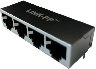 China J8064E64NL Rj45 10/100 Base-TX  Fast Ethernet 1x4 Port Integrated magnetics for sale