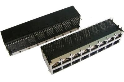 China JC0-0133NL 10/100/1000 Base-T RJ45 2x8 Integrated Magnetics Connector No LED for sale
