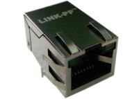 China Magnetics Module RJ45 Modular Jack Gigabit Router Bottom Entry RJMG163217101NR for sale
