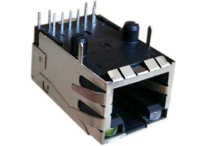 China RJMG163267101NR Magnetic RJ45 Jack 10/100, Single Port Led1 Yl Led 2 Bi Gr/or for sale