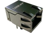 China RJMG16412B101ER RJ-45 Connector 10/100 type w/ filter LED option for sale