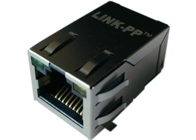 China Rjmag 10/100, Single Port Leds Green RJMG168118101GR SMT FASTJack for sale