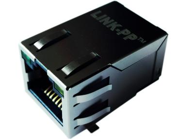 China Rj45 Connector SMT RJMG168119101GR 10/100BT With LED for sale