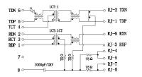 China 5-6605728-1 10/100 Ethernet Circuit Shielded Decouping Capacitor LPJ16115A28NL for sale