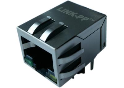 China LPJ0017AENL Magnetic RJ45 Jack 10/100Base-Tx Female Connector for sale