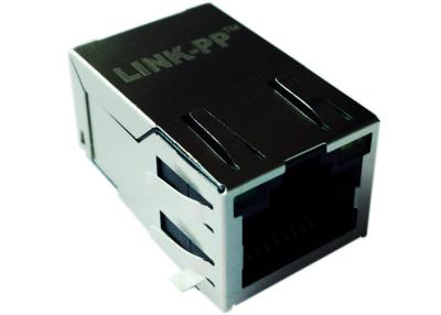 China SMT RJ45 Connector RJMG168217101GR Jack 10/100, Single Port Led Yellow-Green for sale