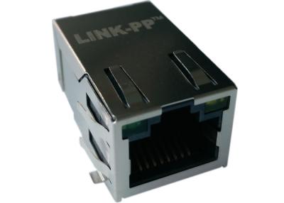 China RJMG168267101GR Female Rjmag 10/100, Single Port Led1 Yl Led 2 Bi Gr/or for sale