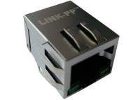 China RJMG1A111C1012R Single Port Rj45 Connector With Integrated 10/100 Magnetics for sale