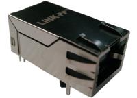 China ARJE-0030 RJ45 Single Port, Tap Up, Thru-Hole, 1000 Base-T for sale