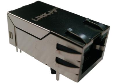 China ARJE-0030 RJ45 Single Port, Tap Up, Thru-Hole, 1000 Base-T for sale
