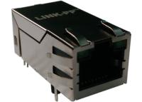 China ARJP11C-MASD-AB-A-FMU2 Rj45 10/100 Base-T, AutoMDIX, Power over Ethernet (PoE) for sale