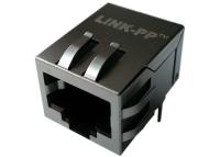 China Magnetic RJ45 Jack ARJ11B-MASAD-MU2 Ethernet 10/100Base-T Interface for sale