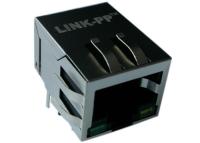 China Magnetic RJ45 Jack ARJ11E-MBSB-A-B-GM2 Single Port 1000 BASE-T Through Hole for sale