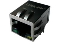 China Connector RJ45 Jack ARJ11E-MCSB-A-B-EM2 Single Port 1000 BASE-T Through Hole for sale