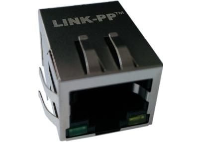 China Connector RJ45 ARJ11E-MCSB-A-B-GM2 Single Port 10/100/1000 Base-T, AutoMDIX for sale