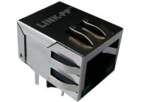 China 1000base-t Rj45 Pinout ARJ11E-MBSB-A-B-FM2 Through Hole With Magnetics for sale