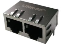 China XMF-TRGF26813CNL 2 Port 10/100 MAG without LED - HFJ12-1G01E for sale