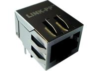 China Lan Rj45 Jack XF970D2-COMBO1-4S Female PCB 10/100Base-T Connector for sale