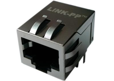China Magnetic RJ45 Jack XF973B-COMBO1-4S Ethernet 10/100Base-T Interface for sale