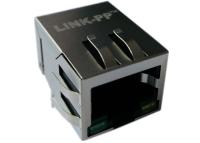 China XF6612D-CAGG1-4MS RJ45 Modular Jack 10/100Base-T Ethernet Connector for sale