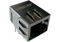 China XFATM11F-CLxu1-4MS RJ45 Modular Jack 10/100Mbps Ethernet Connector for sale