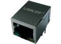 China XFATM11N-CAxu1-2MS RJ45 Modular Jack 10/100Mbps Ethernet Connector for sale
